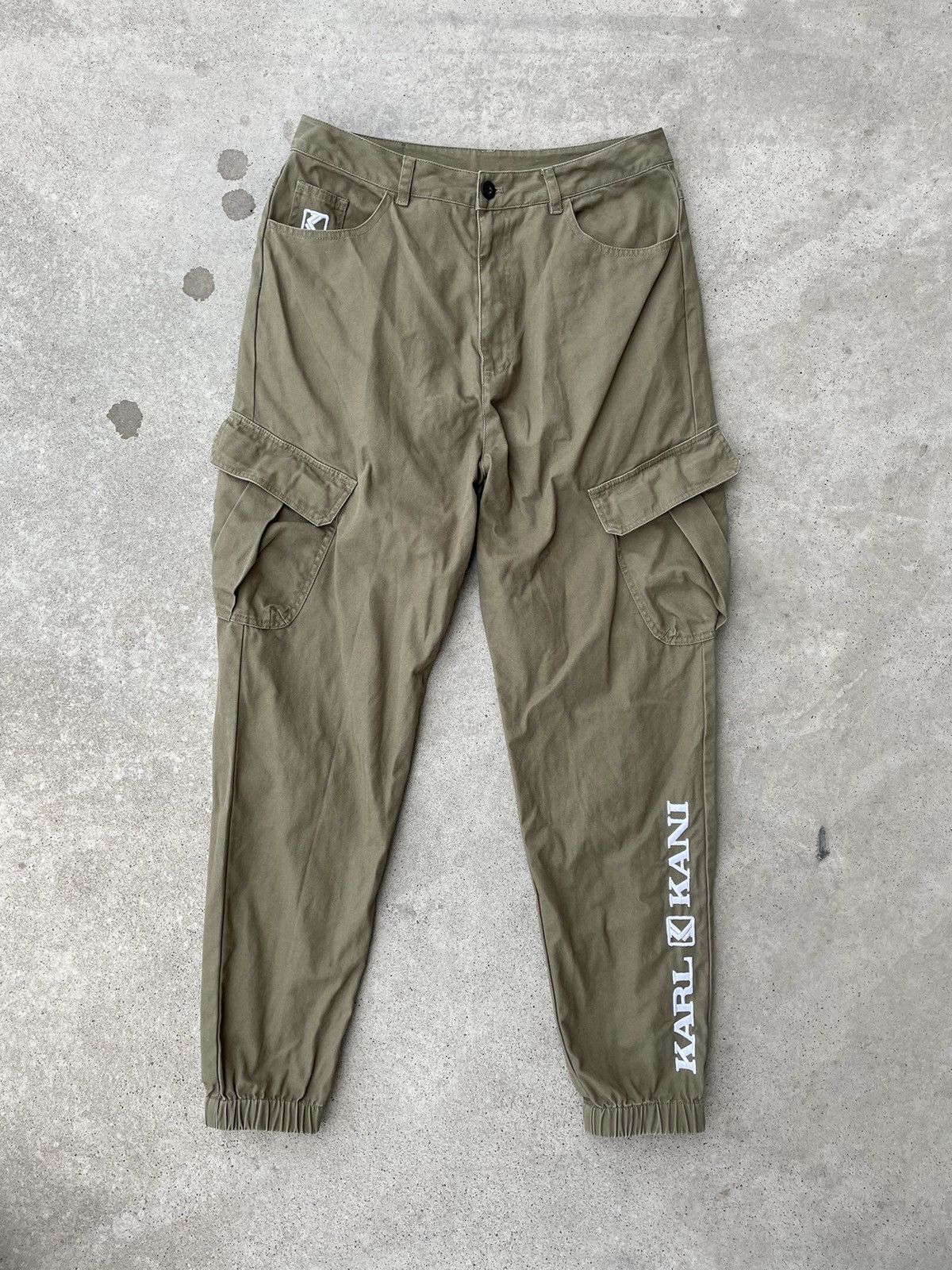 Karl Kani Karl kani pants cargo joggers | Grailed
