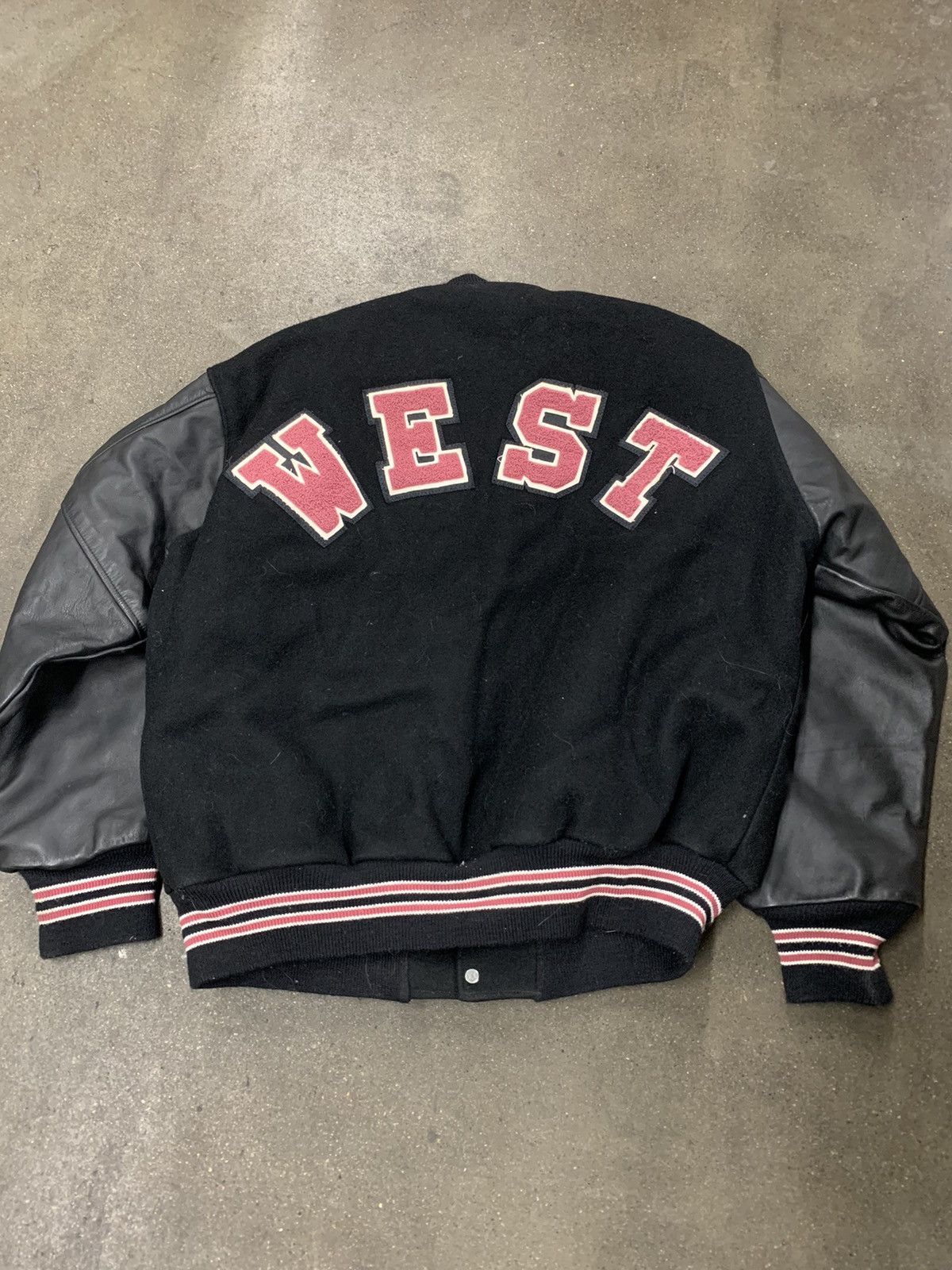 Vintage Vintage 1990s West Varsity Jacket | Grailed