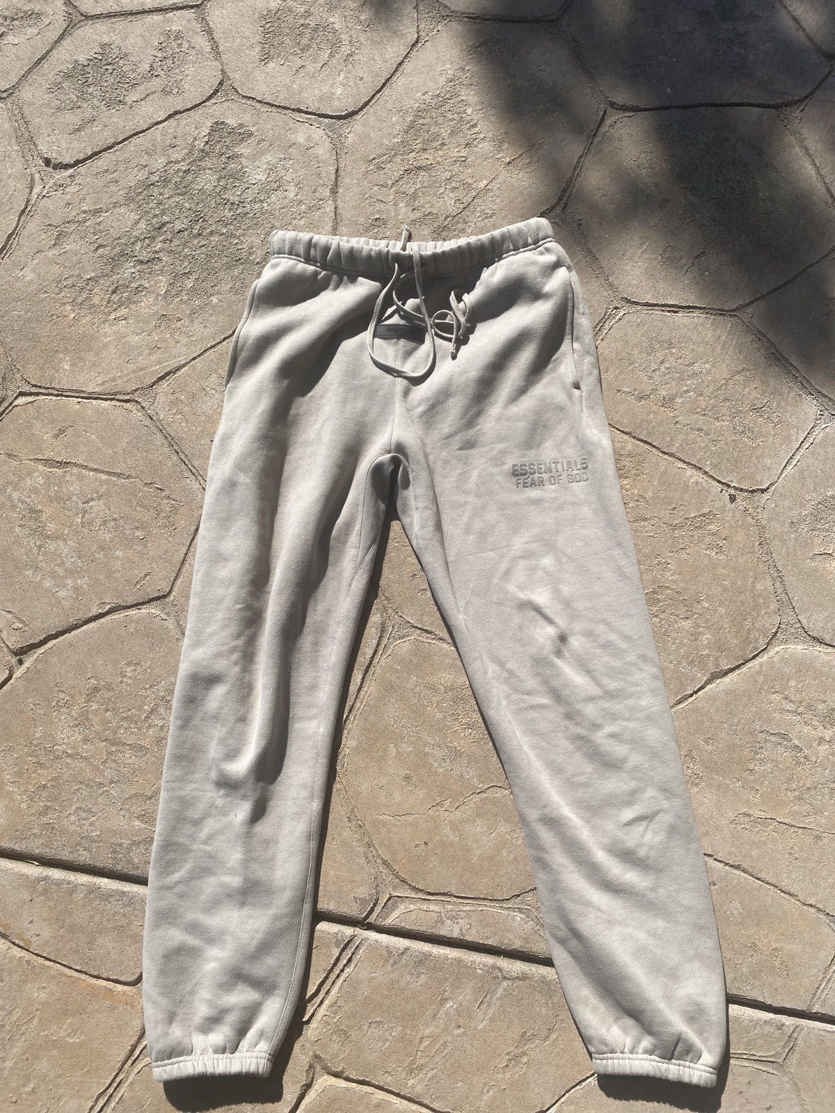 Essentials × Fear of God Essentials cuffed sweatpants | Grailed