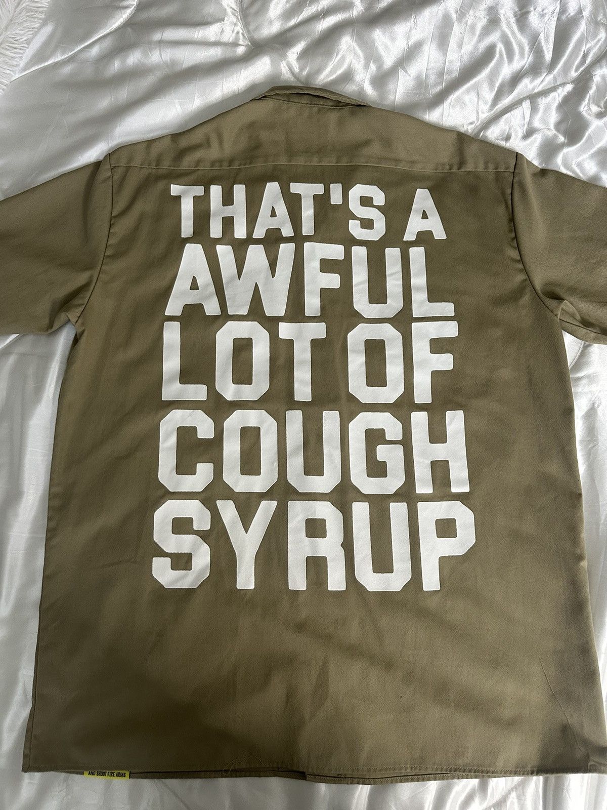 Awful Lot of Cough Syrup Awful Lot Of Cough Syrup Shirt | Grailed