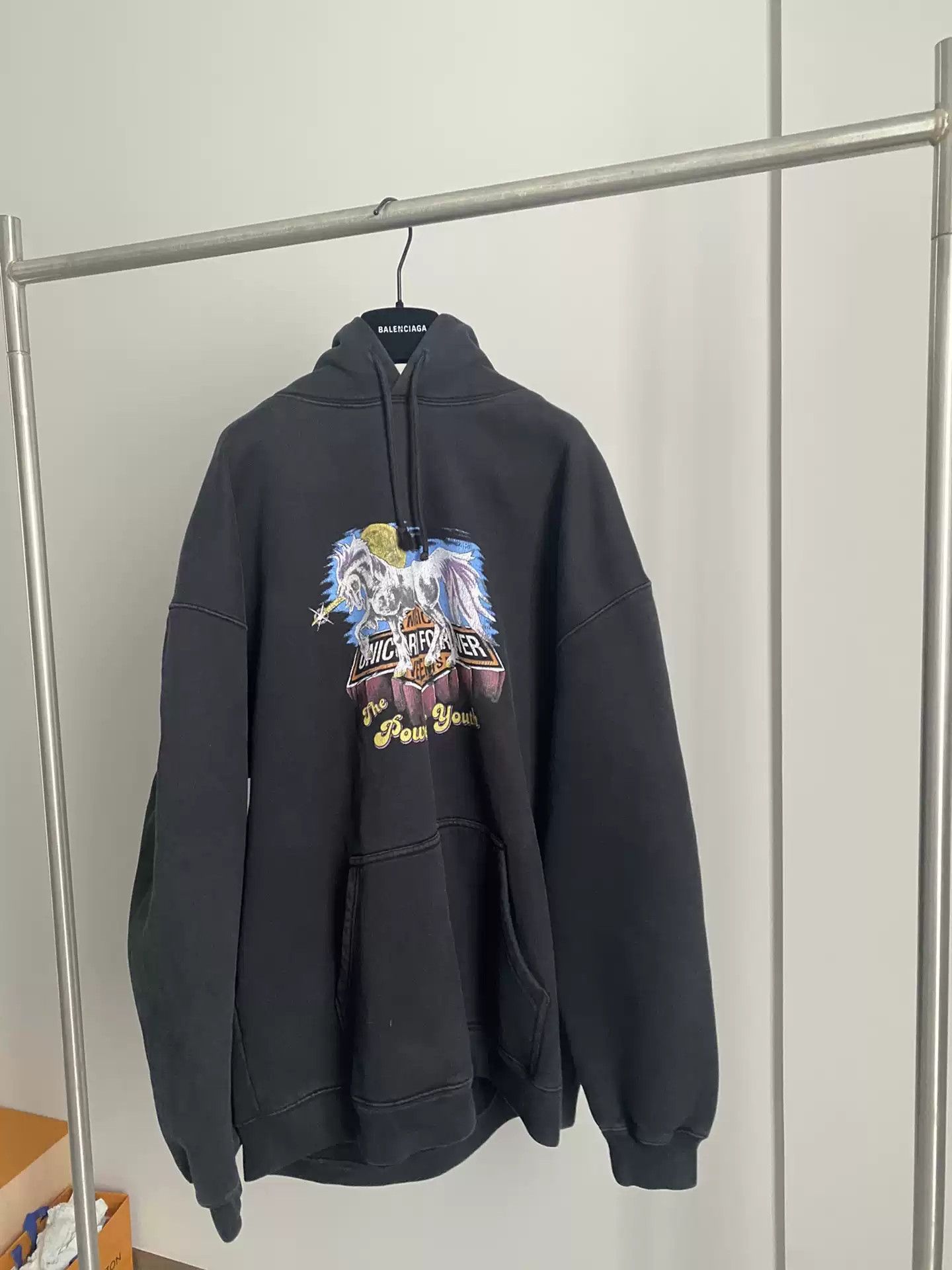 Vetements Vetements VTM 2021 Thick Heavy Horse Hoodie | Grailed