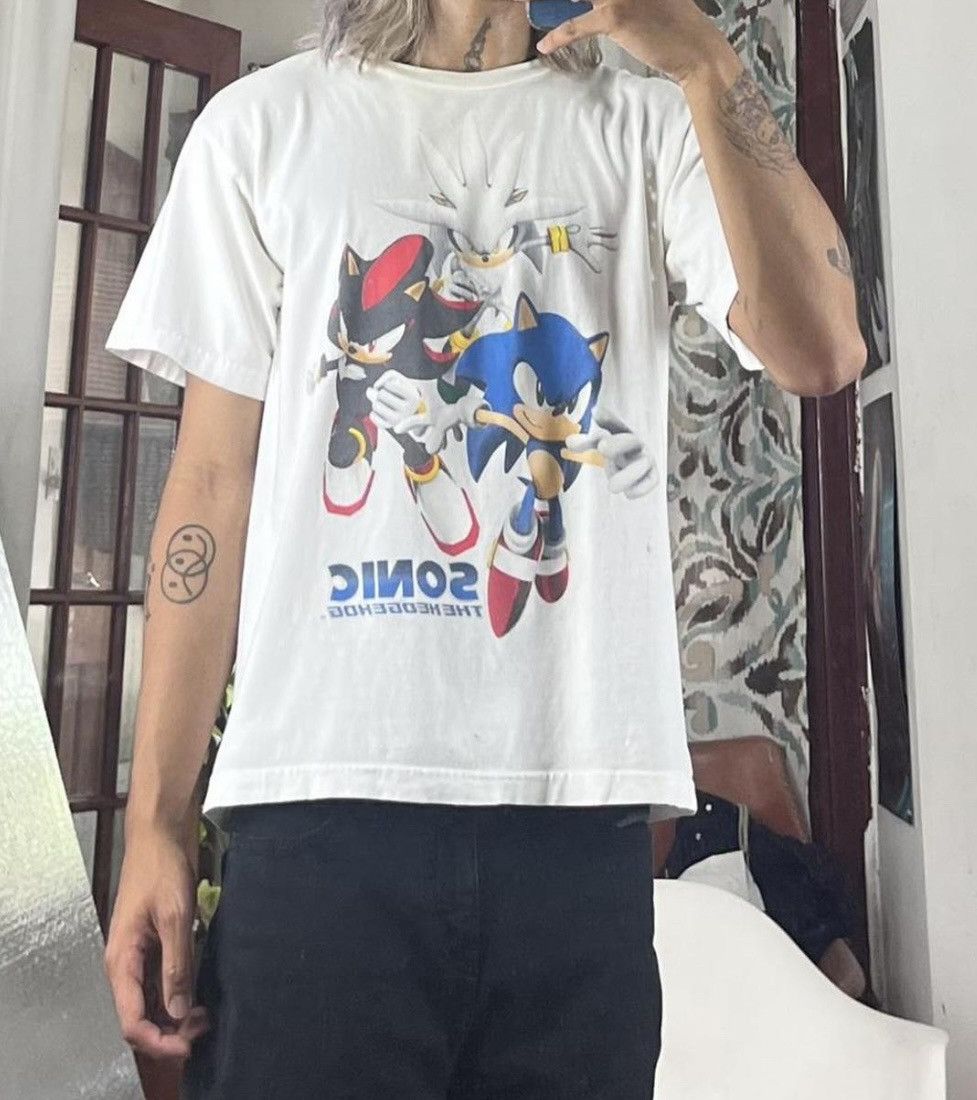 Sonic Lab × Streetwear × Vintage Vintage Y2k Sonic The hedgehog Tee ...