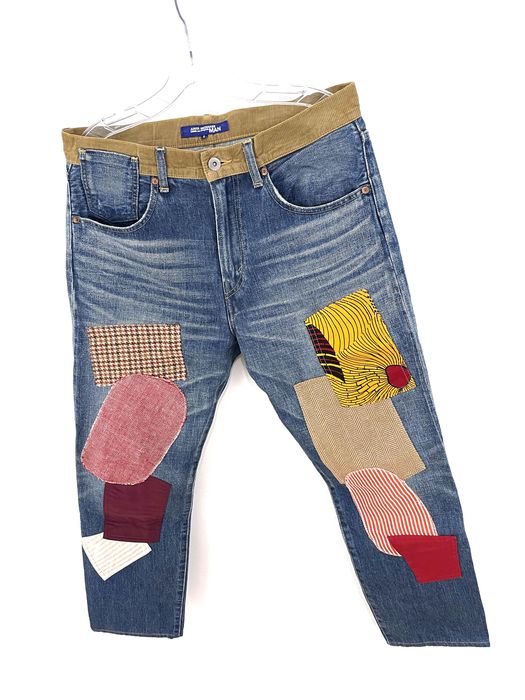 Junya Watanabe 2015 Patchwork Denim | Grailed