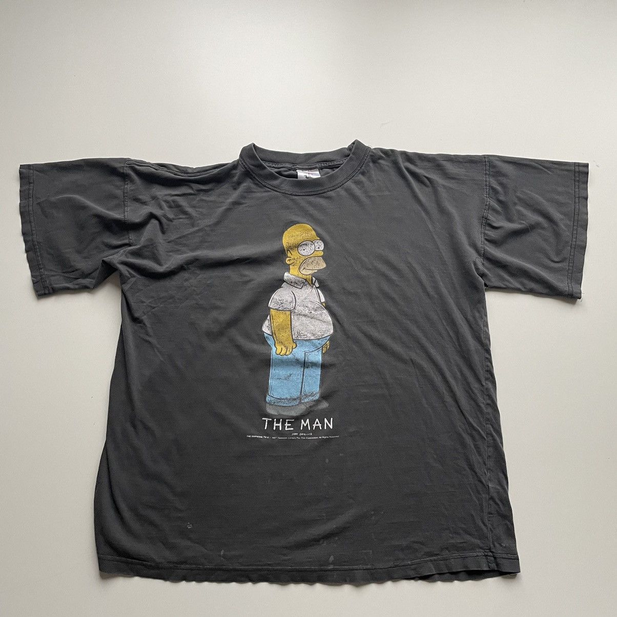 Vintage Vintage 90s The Simpsons Homer Simpson Graphic t shirt faded ...