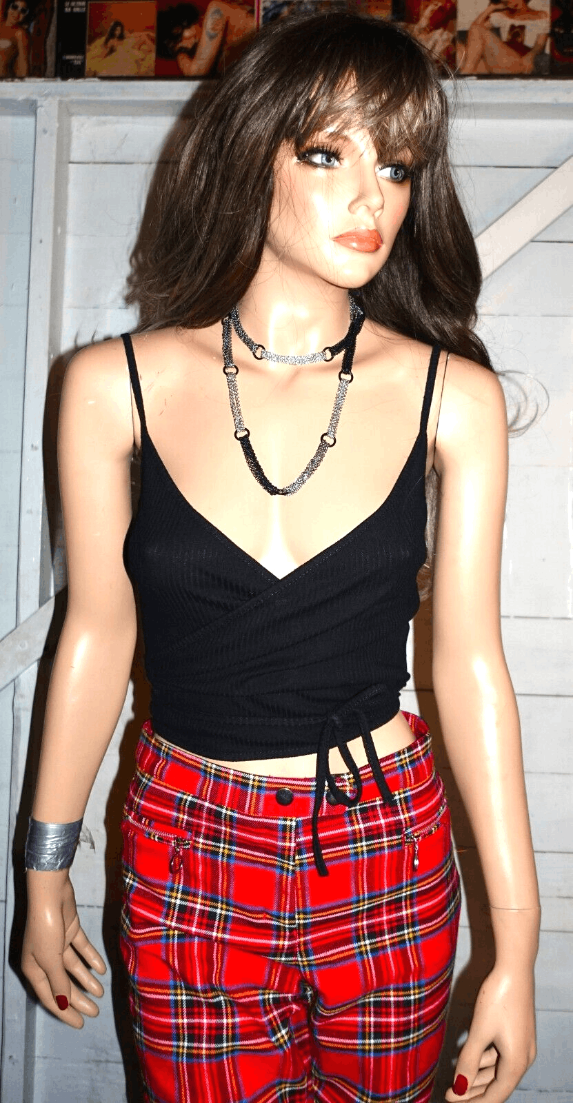 Shein Shein Black Wrap Around Tank Top M | Grailed