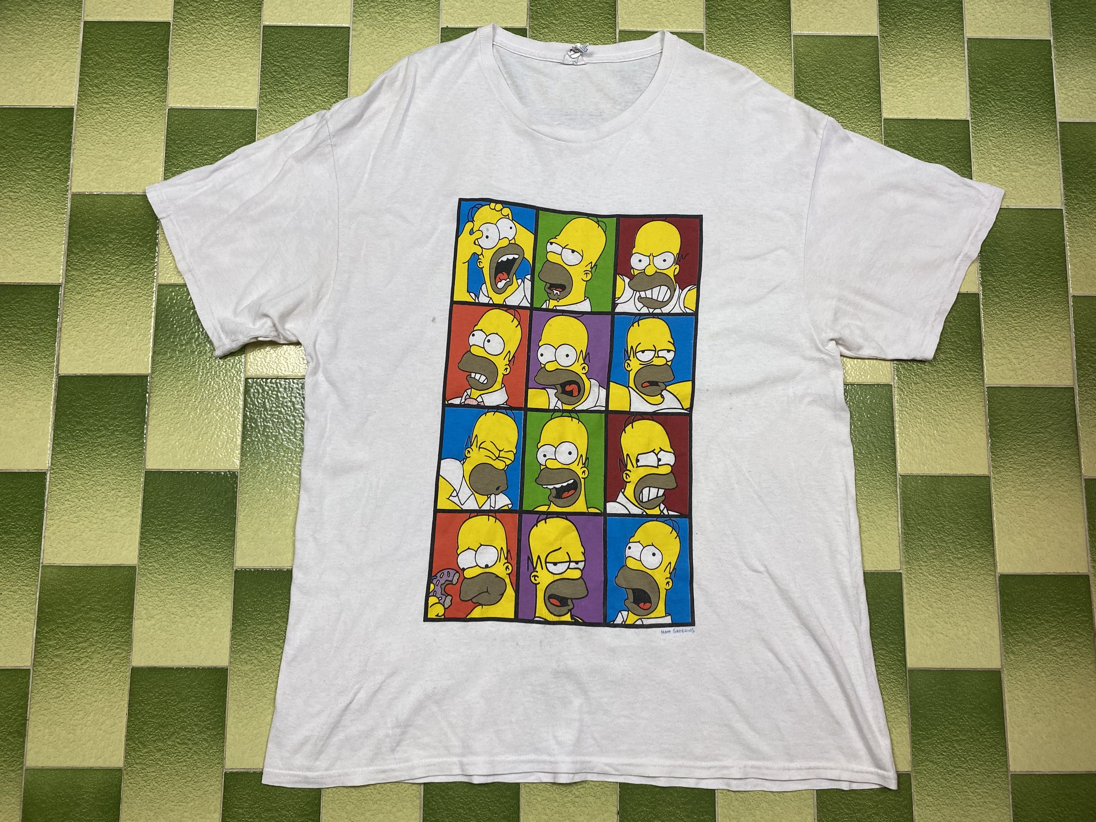 Cartoon Network × The Simpsons × Vintage Homer Simpson The Many Faces T ...