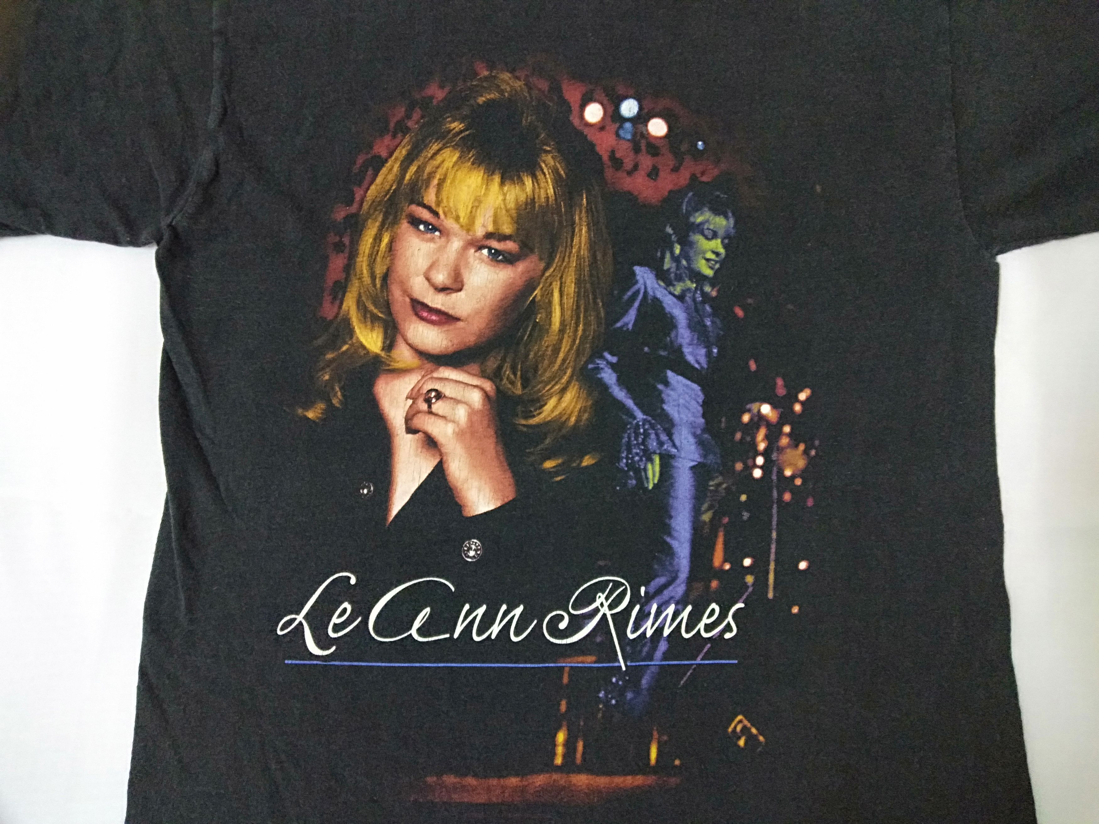 Band Tees × Vintage Vintage 90s LeAnn Rimes American Singer Songwriter ...