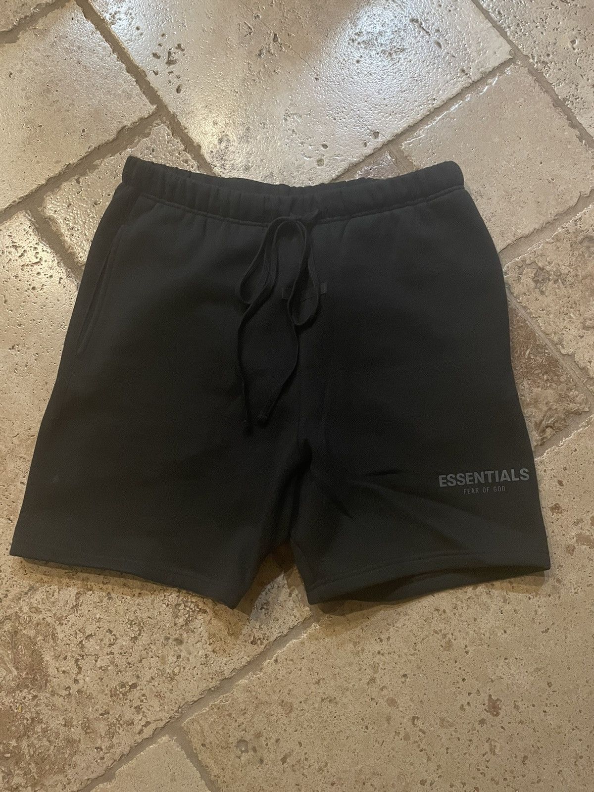 Essentials × Fear of God Essentials shorts | Grailed