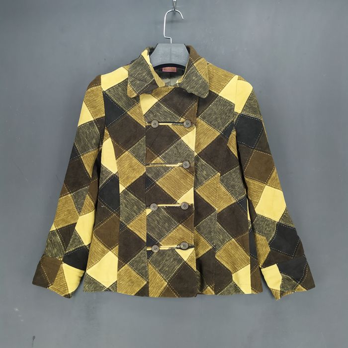 Japanese Brand BOOGIE WOOGIE DOUBLE BREASTED COAT NICE DESIGN #1082-44 ...