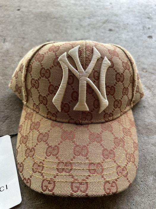 Gucci Gucci New York Yankees Embroidered Logo Monogram Hat | Grailed