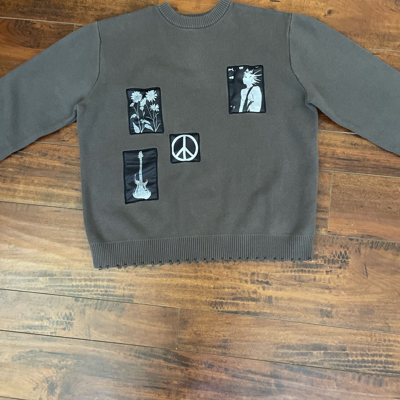 Japanese Brand Excesslosangeles Excess Paix Knit Sweater | Grailed