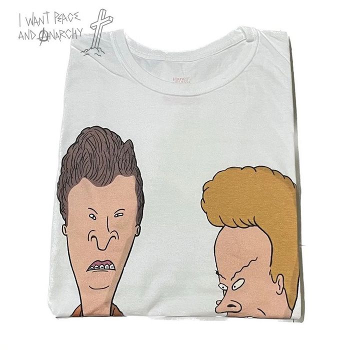 Vintage cartoon network vintage 90s Beavis and Butt-head T-shirt | Grailed
