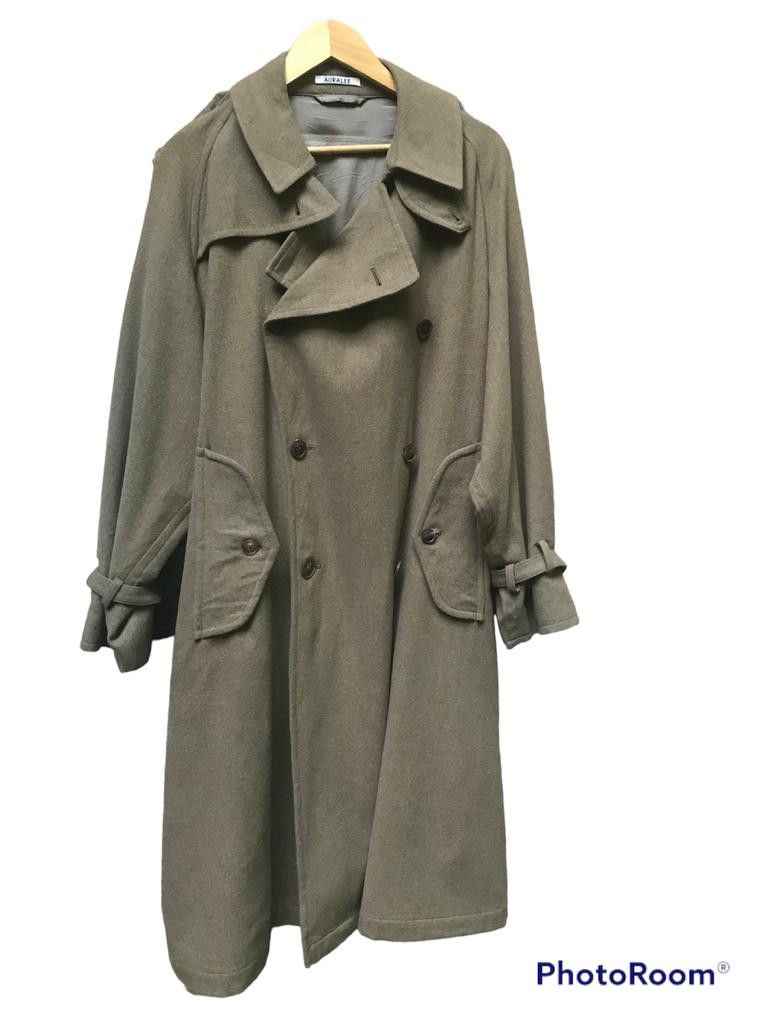 Auralee Auralee Wool Blend Casmere Trench Coat | Grailed