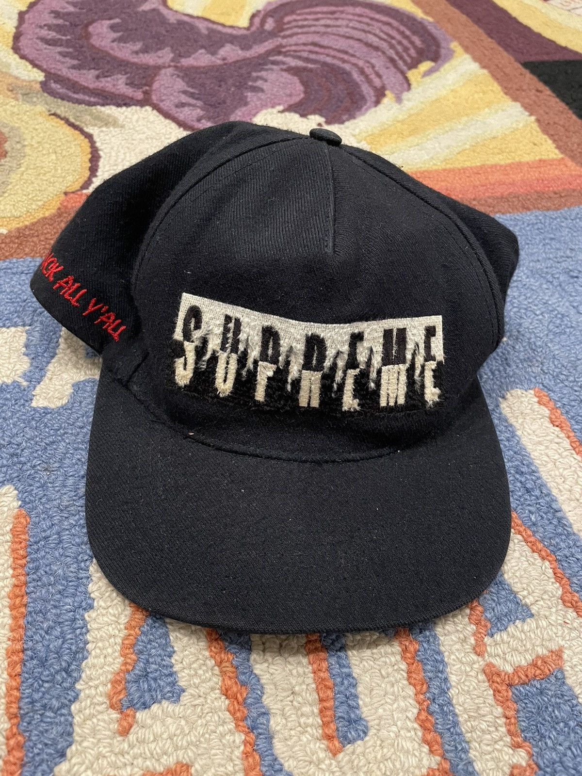 Supreme × Vintage Supreme predator hat SnapBack ice cube rare 2009 ...