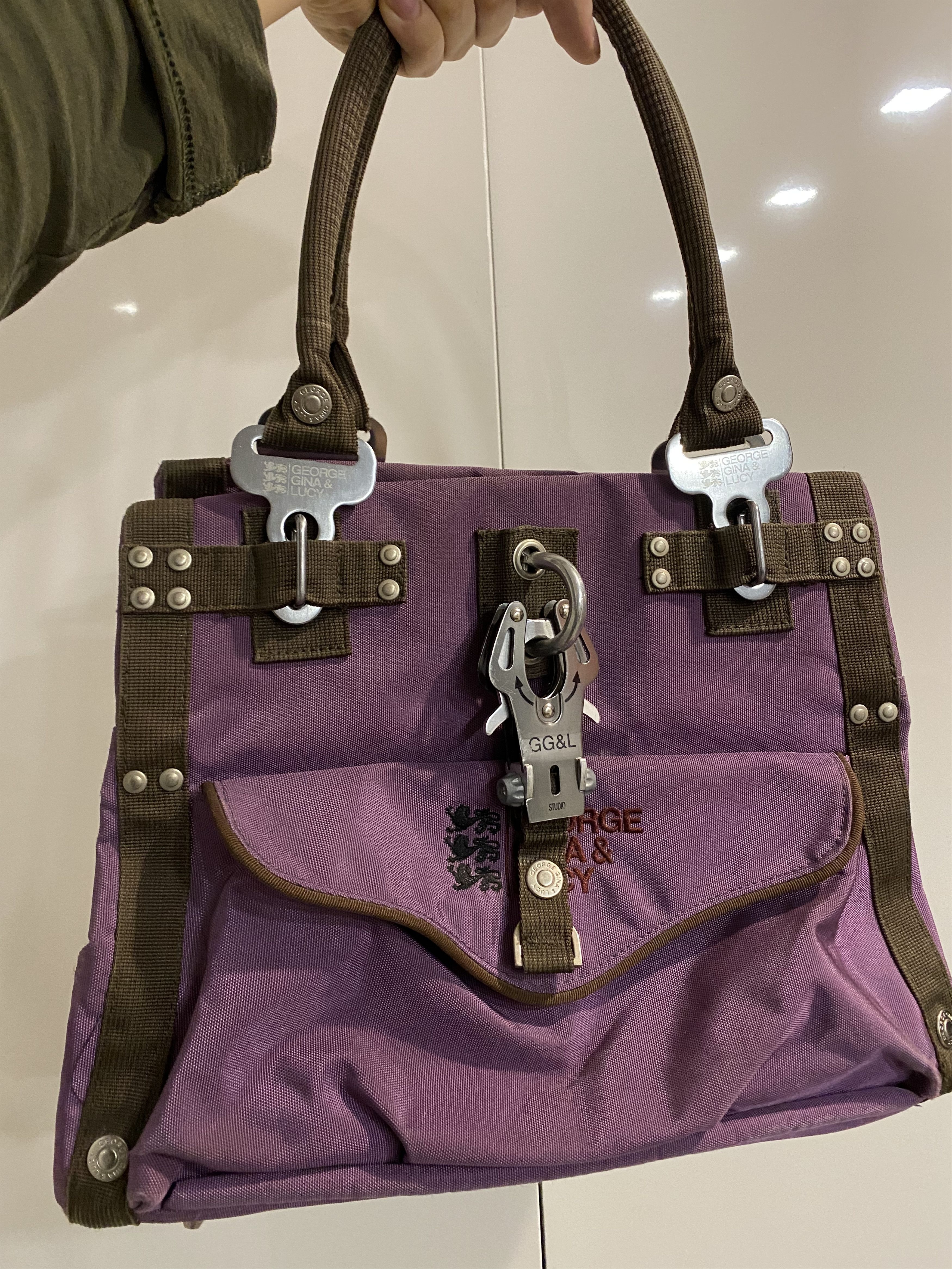 Avant Garde × Bag × George Gina & Lucy Purple GGL Bag George Gina&Lucy ...