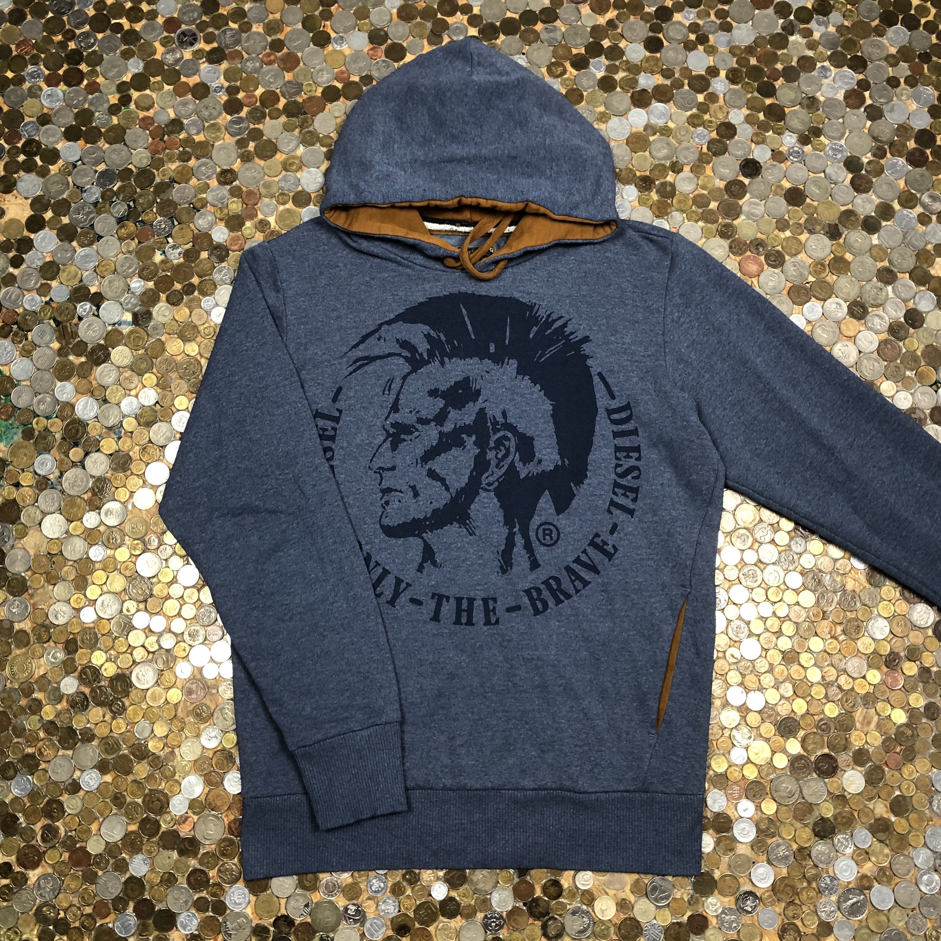 Diesel Diesel vintage only the brave hoodie 90’s | Grailed