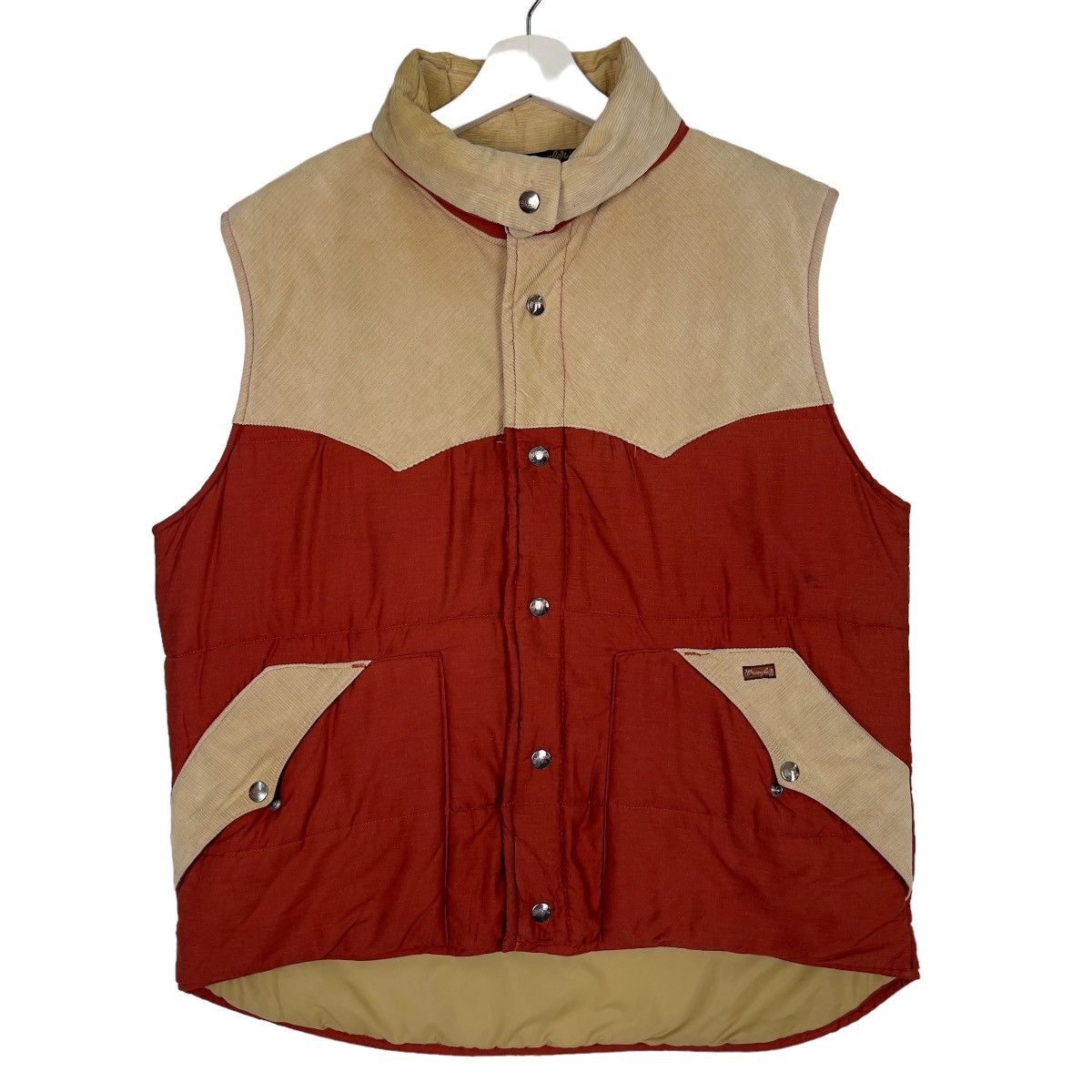 Vintage × Wrangler 🔥 VINTAGE 80s WRANGLER CORDUROY WESTERN VEST MADE IN ...