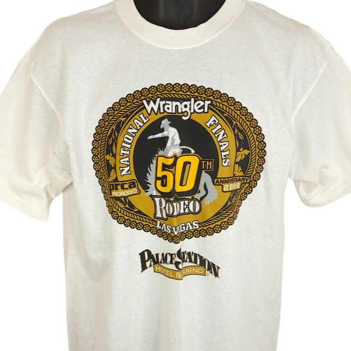 Wrangler Wrangler Pro Rodeo T Shirt 2008 PRCA National Finals Cowboy ...