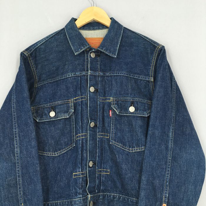 Vintage Vintage Levi's Big E Type 2 Denim Selvedge LVC Jacket | Grailed