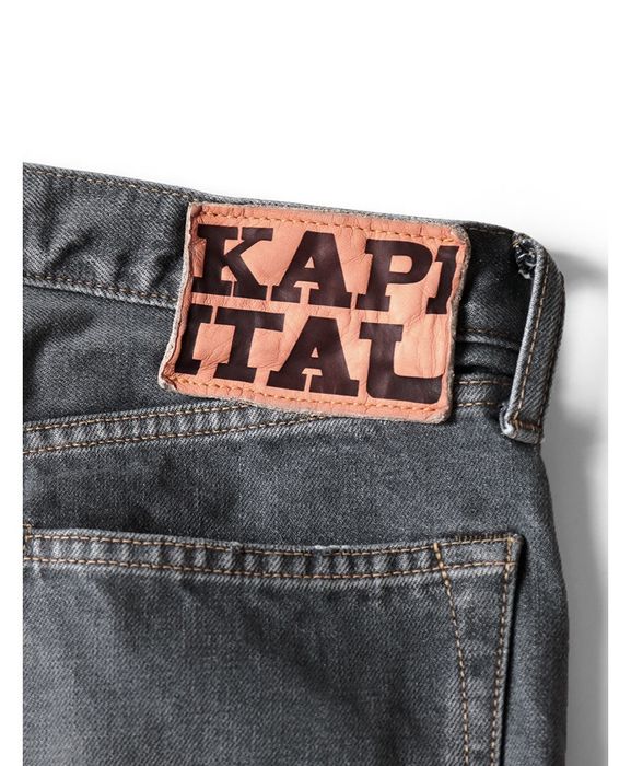 Kapital Kapital 14oz black denim 5P monkey CISCO (3year processing ...