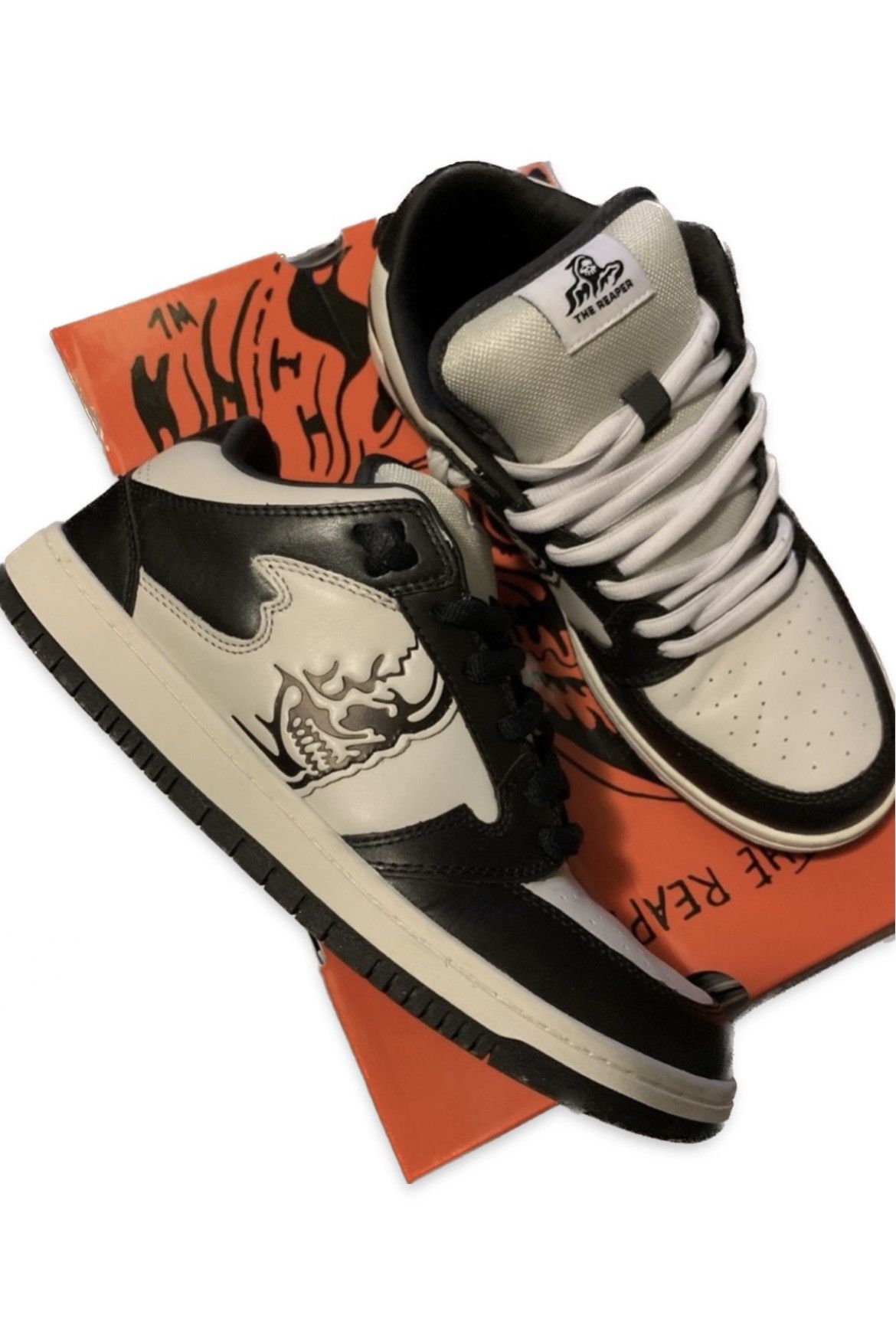 Warren Lotas Reaper Dunk ‘Bone’ | Grailed