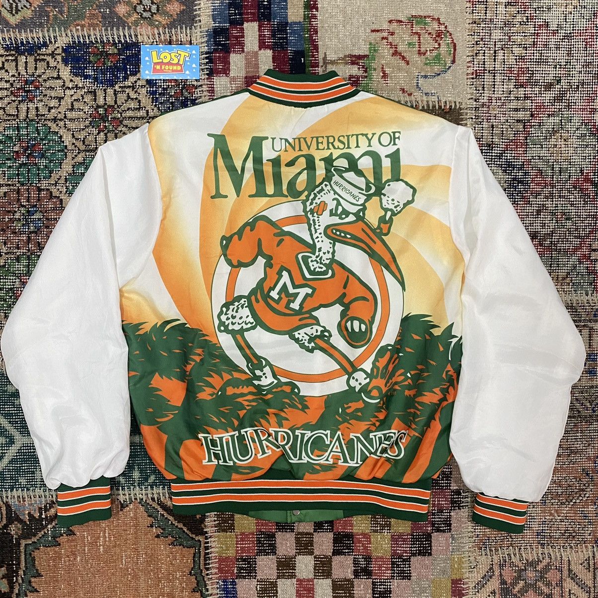 Chalk Line × Made In Usa × Vintage ‘90s Vintage Miami Hurricanes Chalk ...