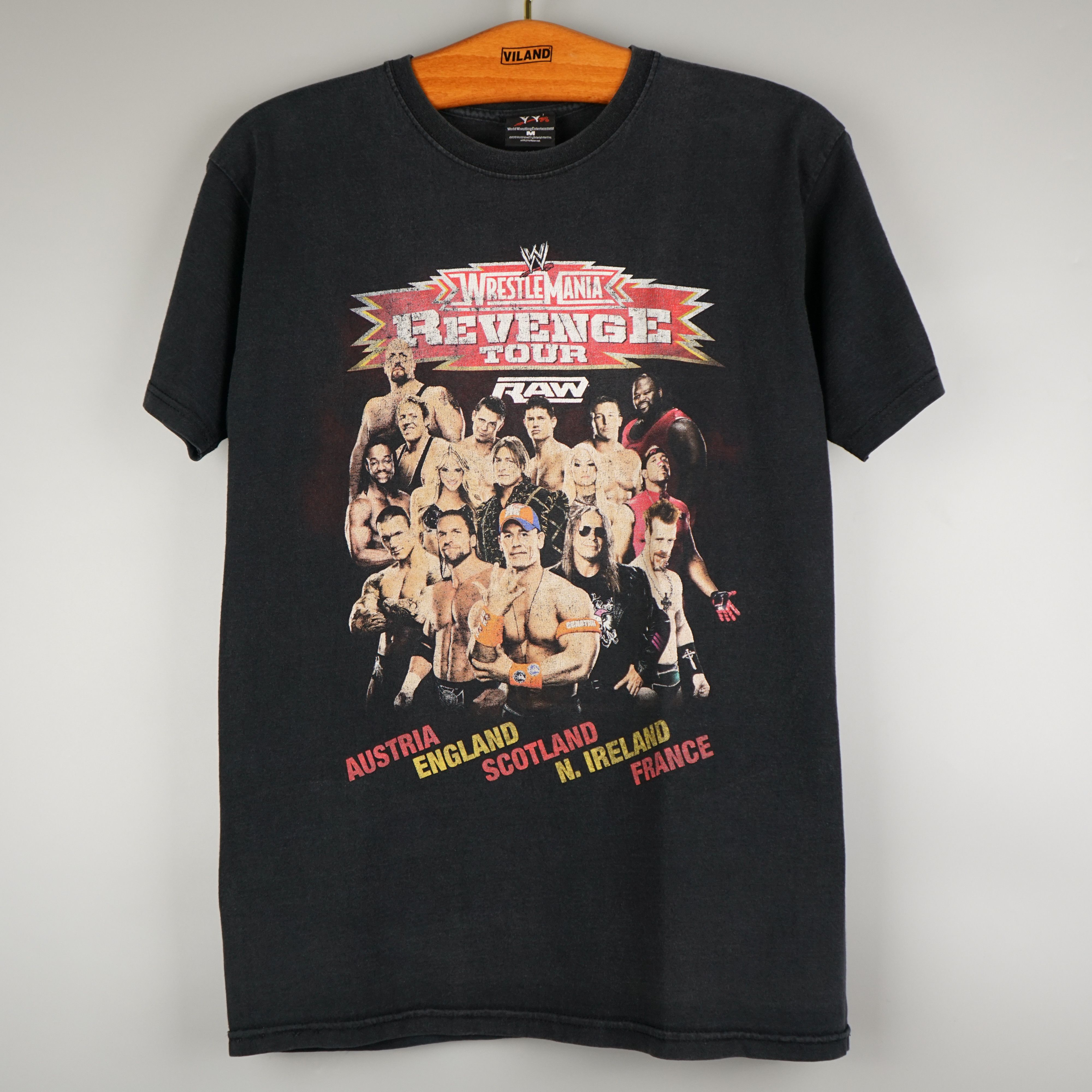 Vintage Vintage WWE RAW Revenge tour 2010 John Cena t shirt | Grailed