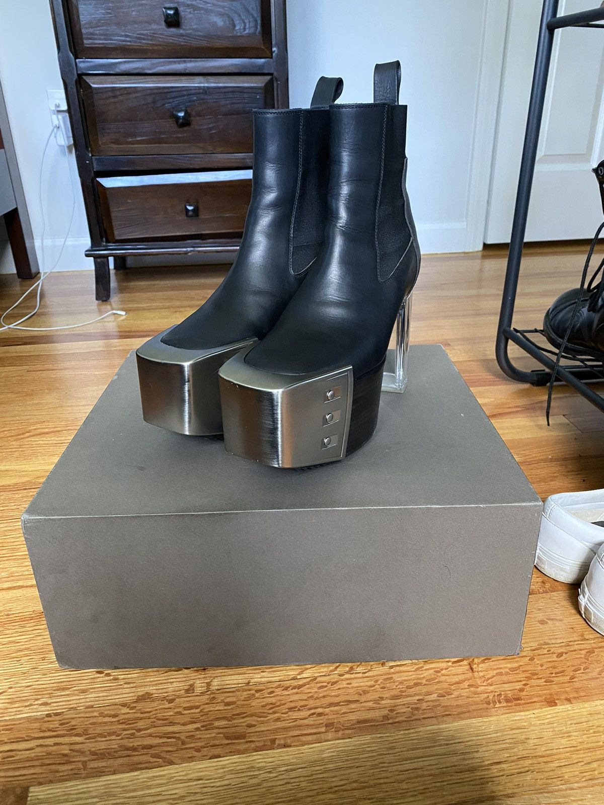 Rick Owens Rick Owens Phlegethon kiss heels | Grailed