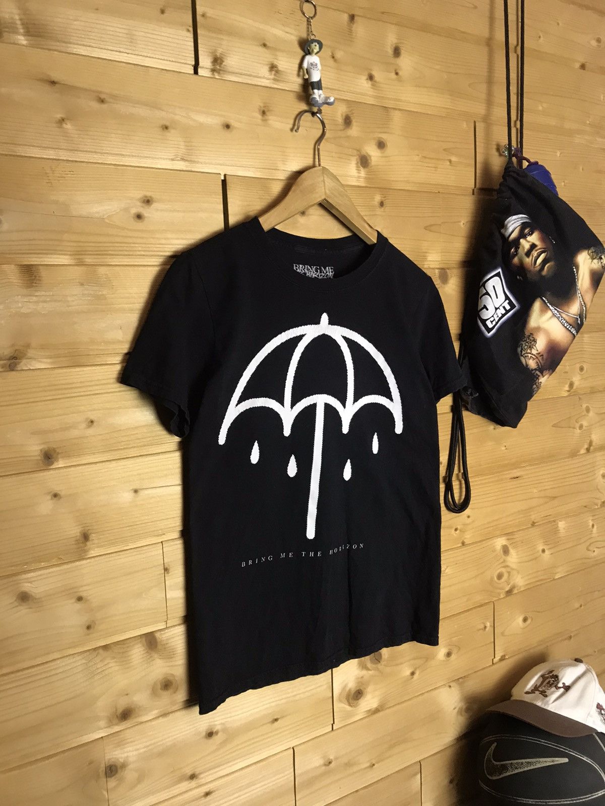 Band Tees × Rock T Shirt Bring me the Horizon umbrella t-shirt | Grailed