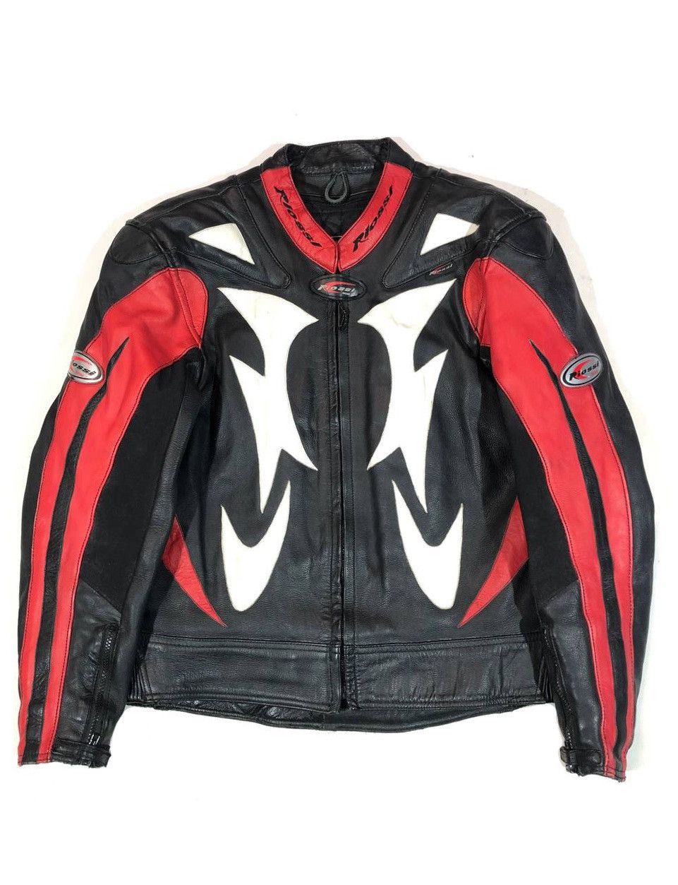 Genuine Leather Riossi Leather Moto Racing Jacket | Grailed