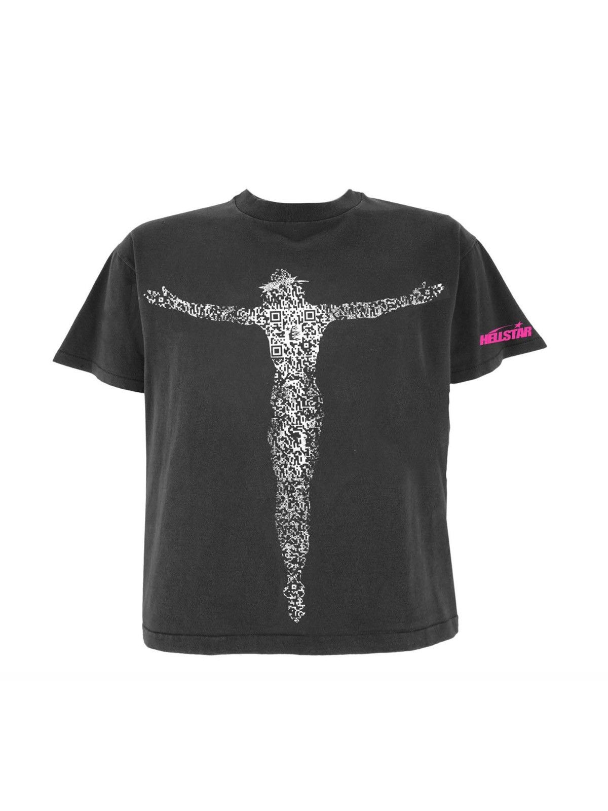 HELLSTAR HELLSTAR Jesus QR Code Tee Large | Grailed