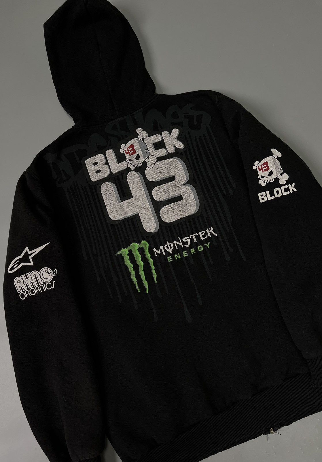 Dc × Racing DC Ken Block 43 Monster Energy Firelli Racing Hoodie | Grailed