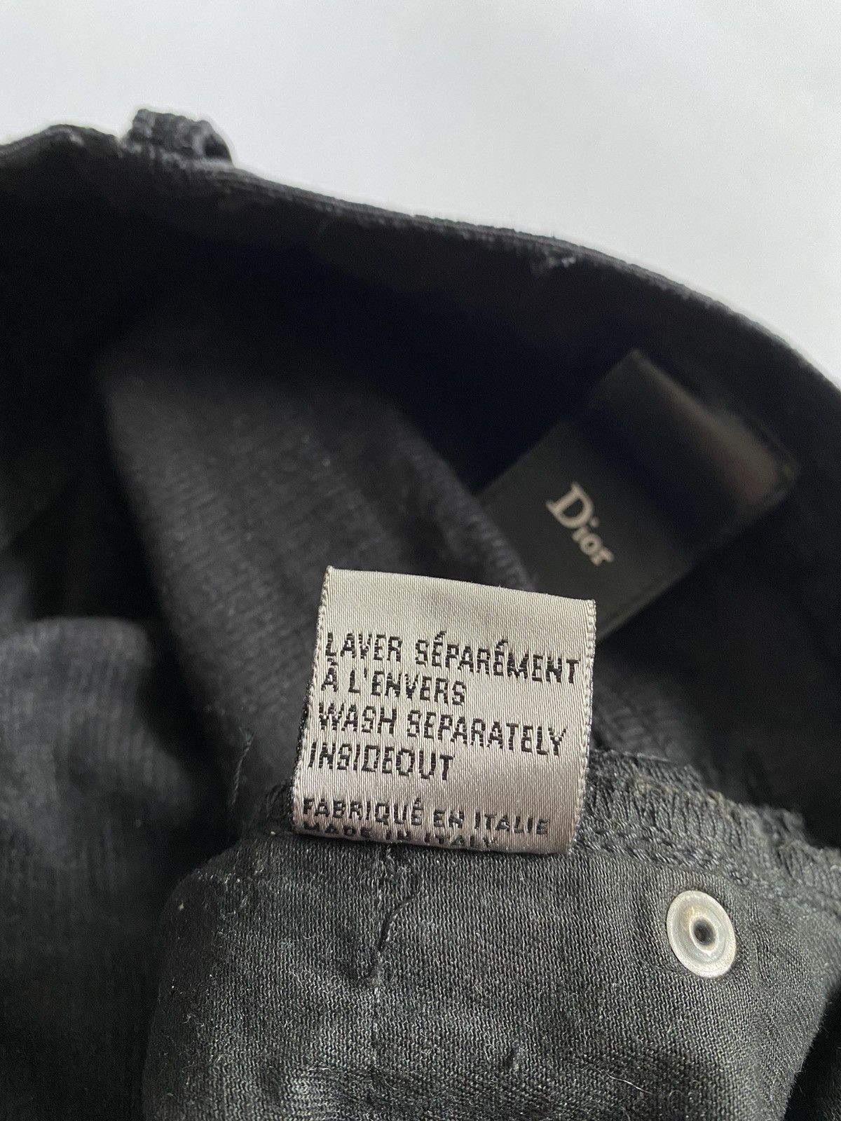 Dior Dior Homme SS04 ‘Strip’ Waxed Corduroy Pants | Grailed