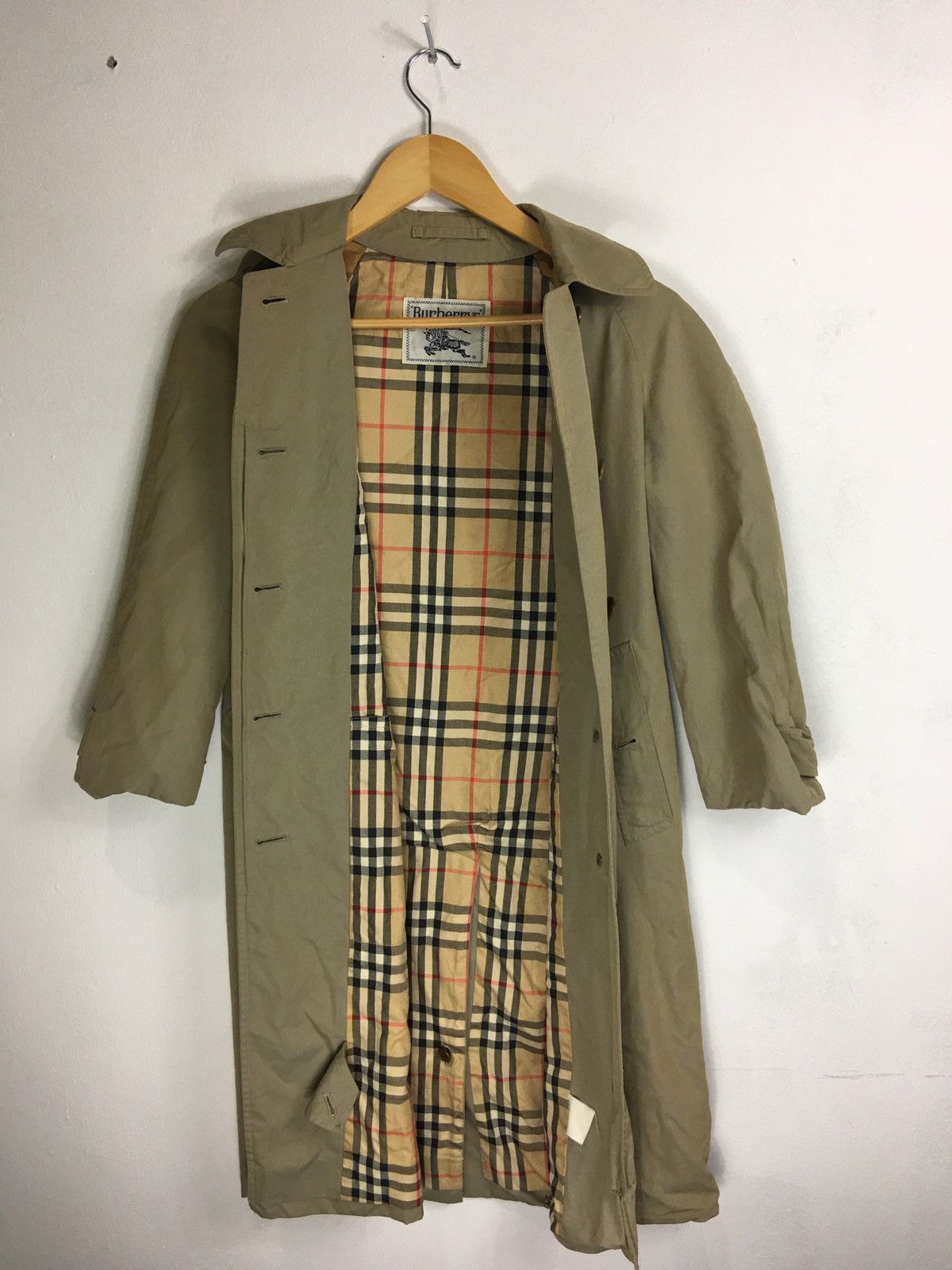 Vintage Vintage Burberrys Nova Check Inside Trench Coat women | Grailed