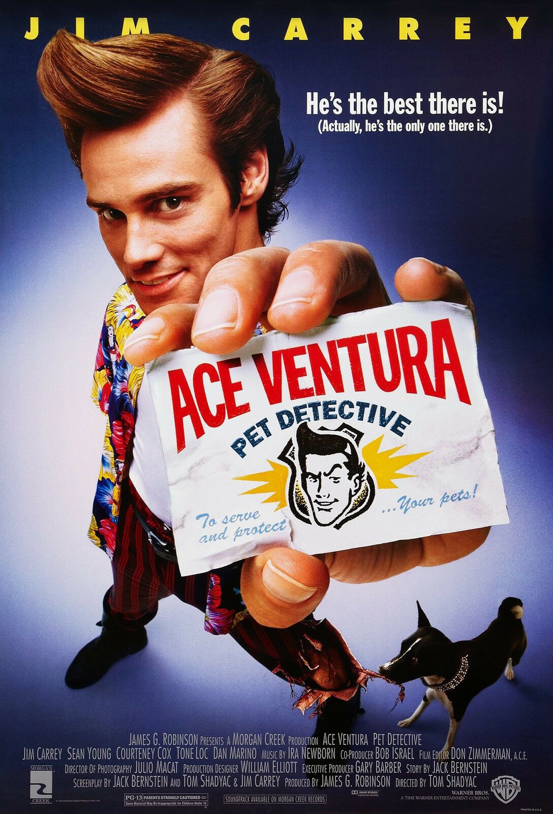 Movie × Rare × Vintage vintage 90s “ace ventura pet detective” jim ...