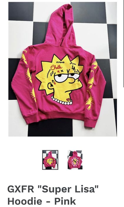 Streetwear Blientele Griselda Super Lisa Simpson Westside Gunn hoodie ...