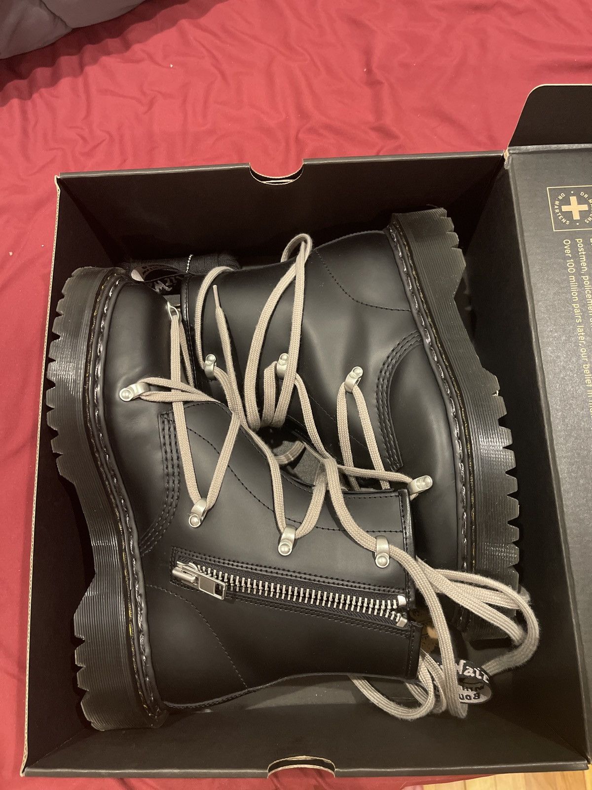 Rick Owens Rick Owens x Doc Martens 1460 Bex Boot | Grailed