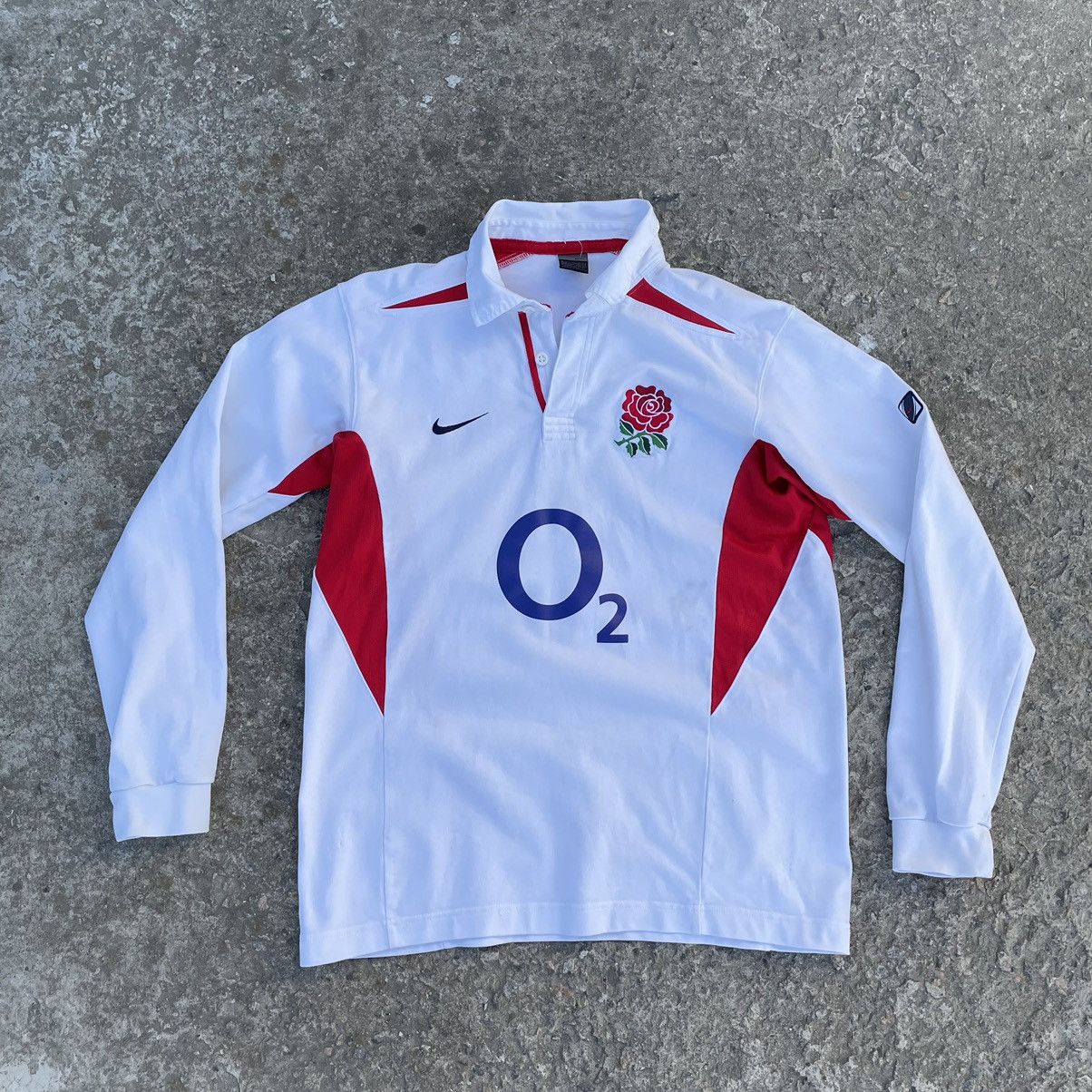 Nike Vintage Nike England Rugby 02 90s Longsleeve Y2k Streetwear | Grailed