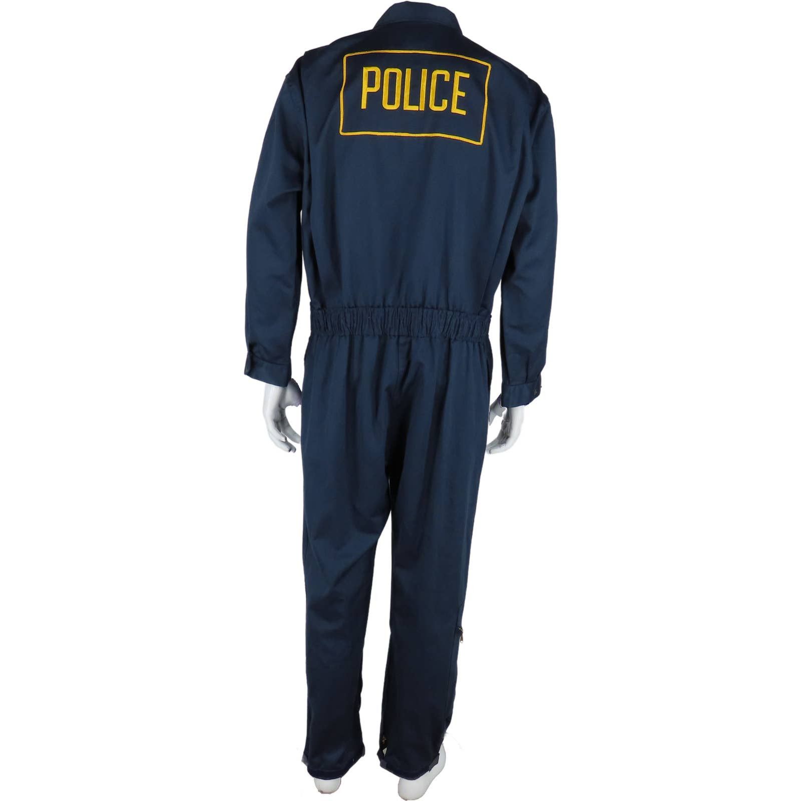 Vintage 70s Vintage Utility Police Navy Uniform Jumpsuit Coveralls ...