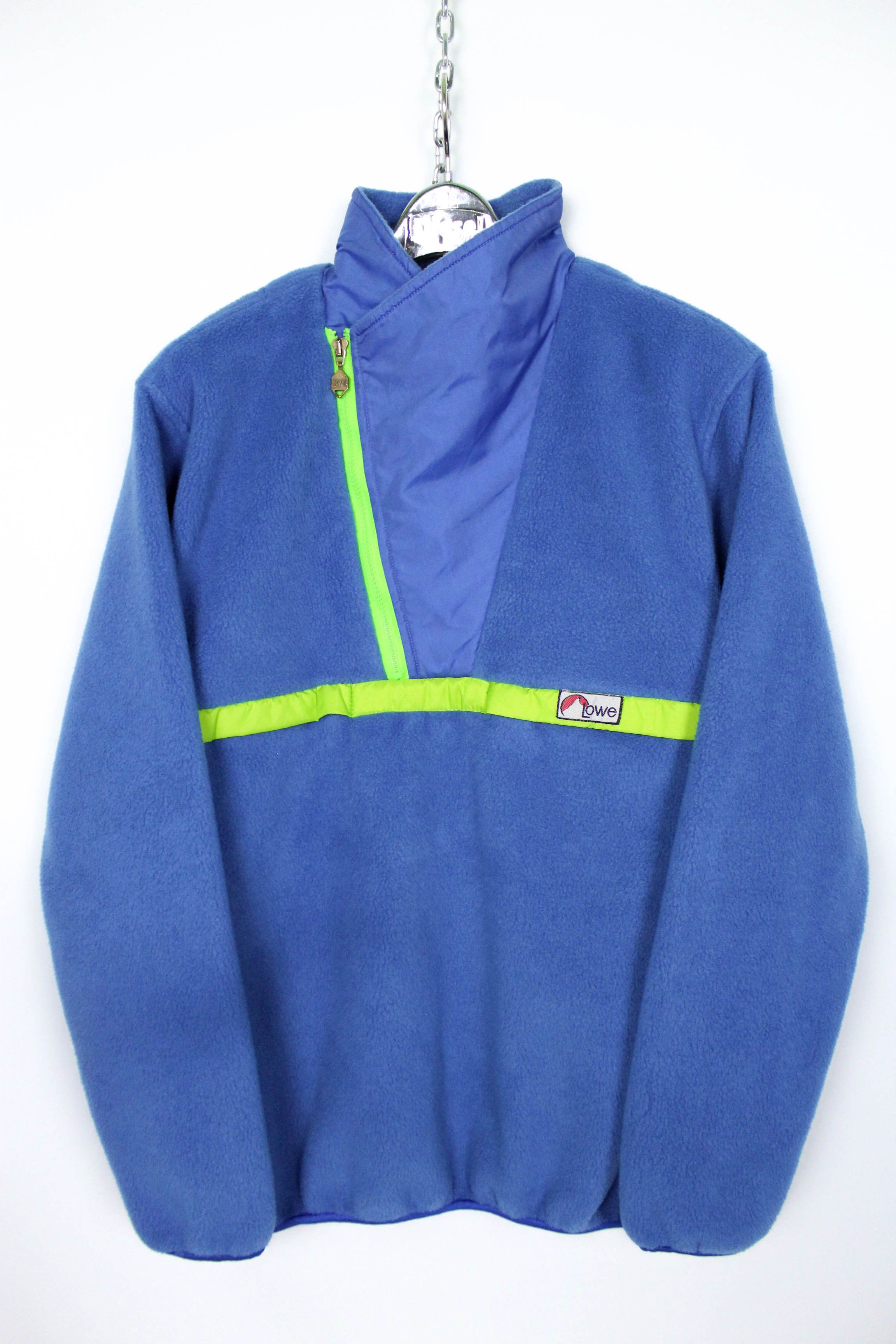 Vintage Lowe Alpine Systems Vintage Diagonal Zip Fleece Pullover | Grailed