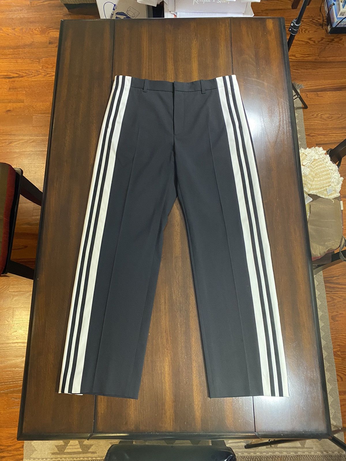 Balenciaga $1500 Balenciaga Runway Side Stripe Button Pants | Grailed