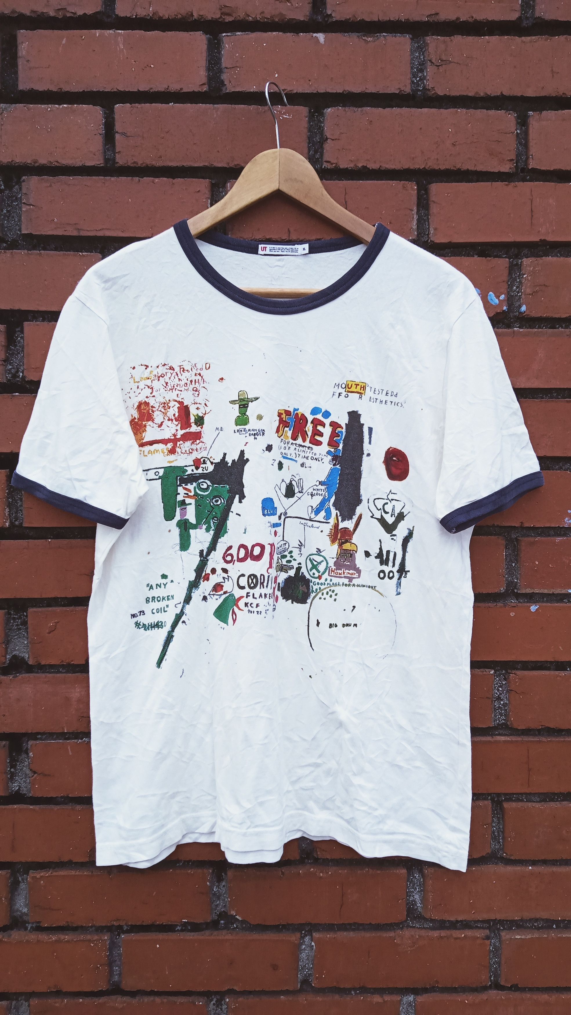 Japanese Brand × Jean Michel Basquiat × Vintage Vintage Y2K Jean Michel ...