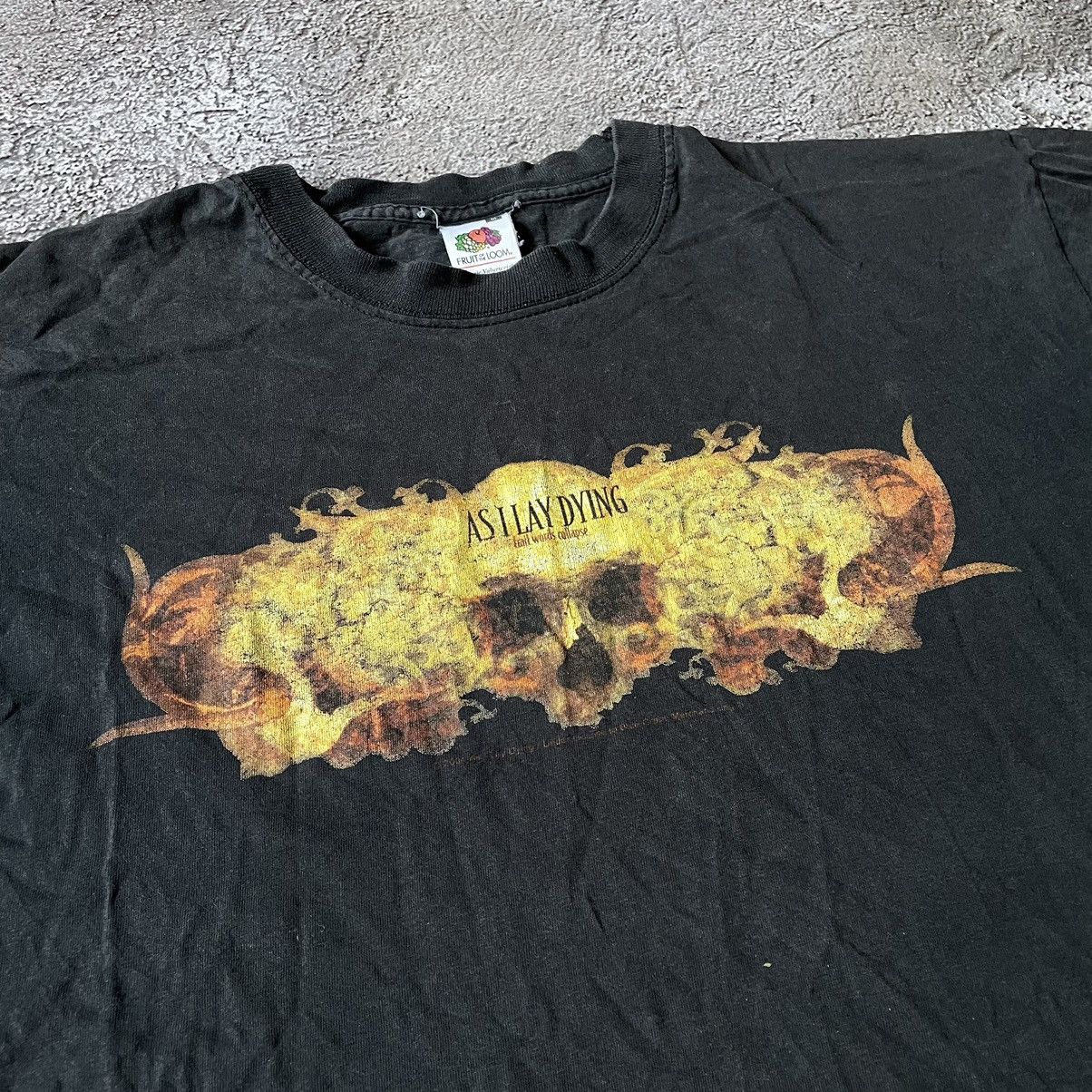 Vintage Vintage Y2K ASILAY CREEPY FACE ABSTRACT ANGRY HORROR BONES ...