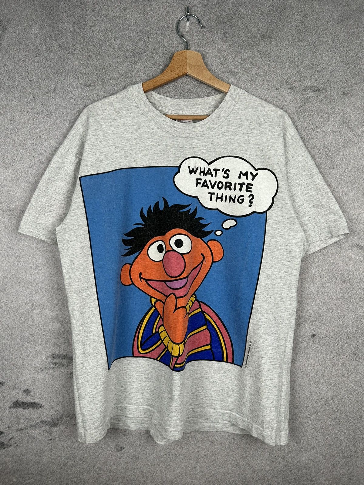 Made In Usa × Movie × Vintage Vintage 90s Ernie Sesame Street Jim ...