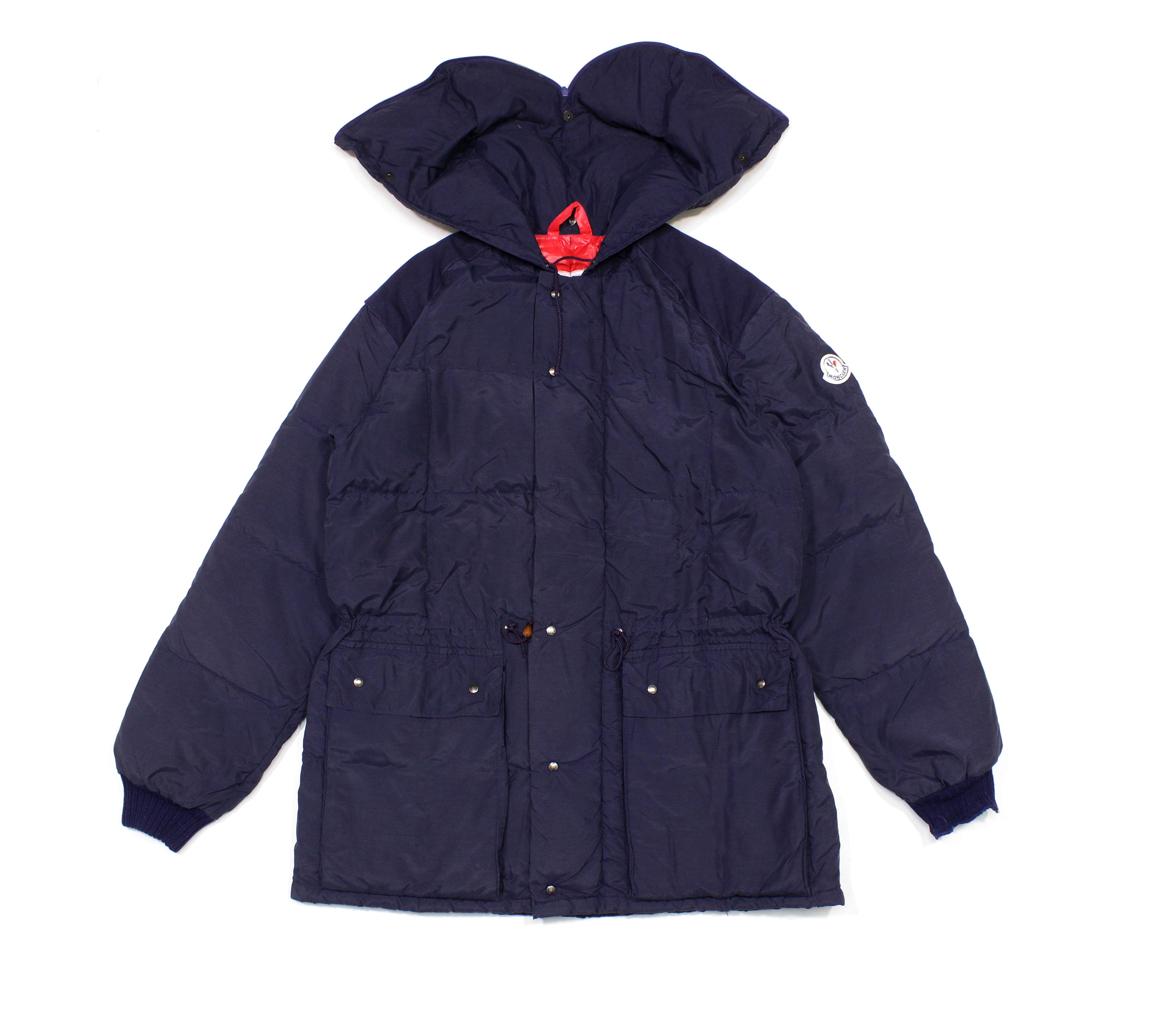 Moncler 80S Logo Goose Down Jacket Vintage | Grailed