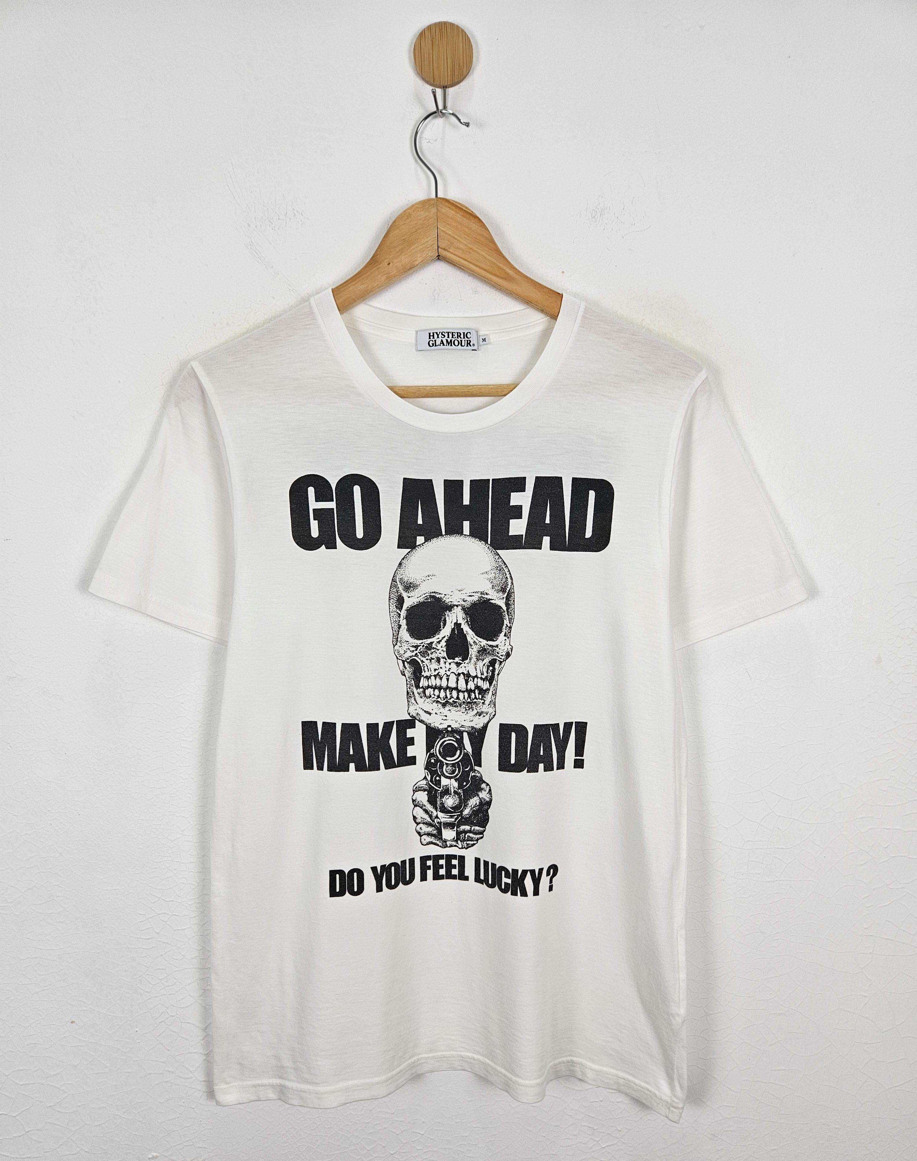 Hysteric Glamour Hysteric Glamour Go Ahead Make My Day Do You Feel ...