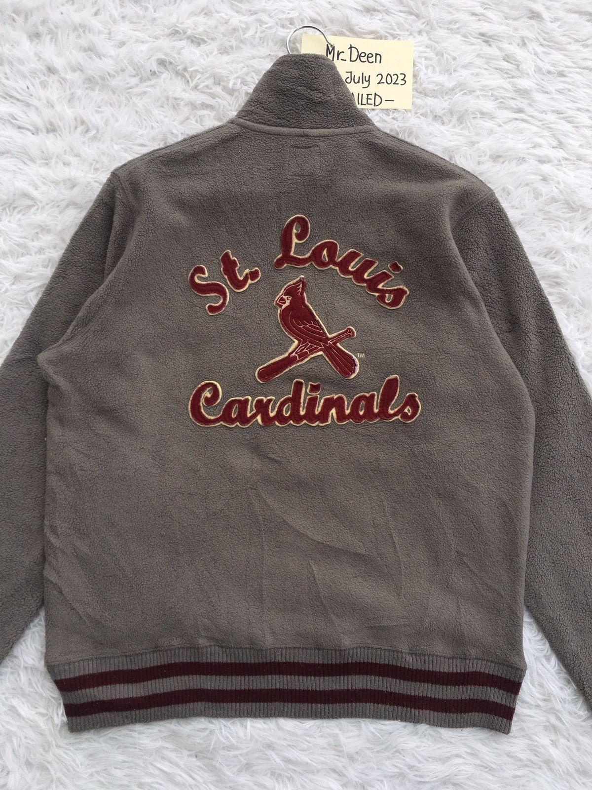 Vintage Rare Vintage Major League Baseball MLB Fleece Sweater | Grailed