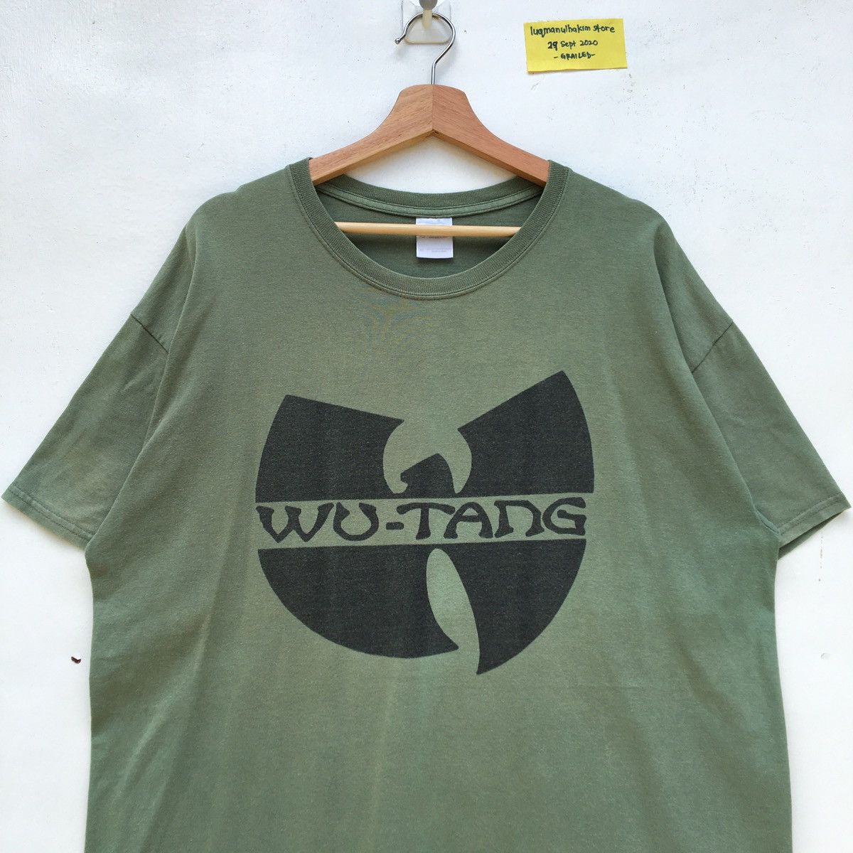 Rap Tees × Wu Tang Clan × Wutang Vintage Wu Tang Clan Logo Tshirt | Grailed
