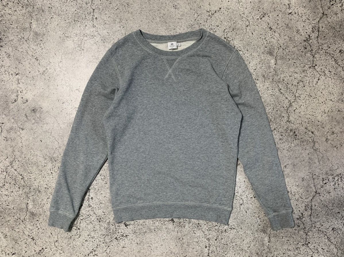 Sunspel Sunspel grey basic sweatshirt | Grailed
