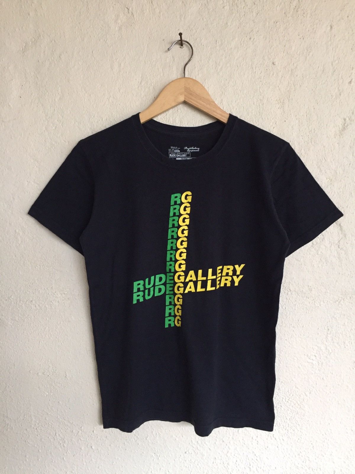 Japanese Brand × RUDE GALLERY × Streetwear Rude Gallery Spell Out Logo ...